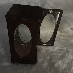 rosalco | Jewelry | Vintage The Commodore Collection Wooden Jewelry Box ...